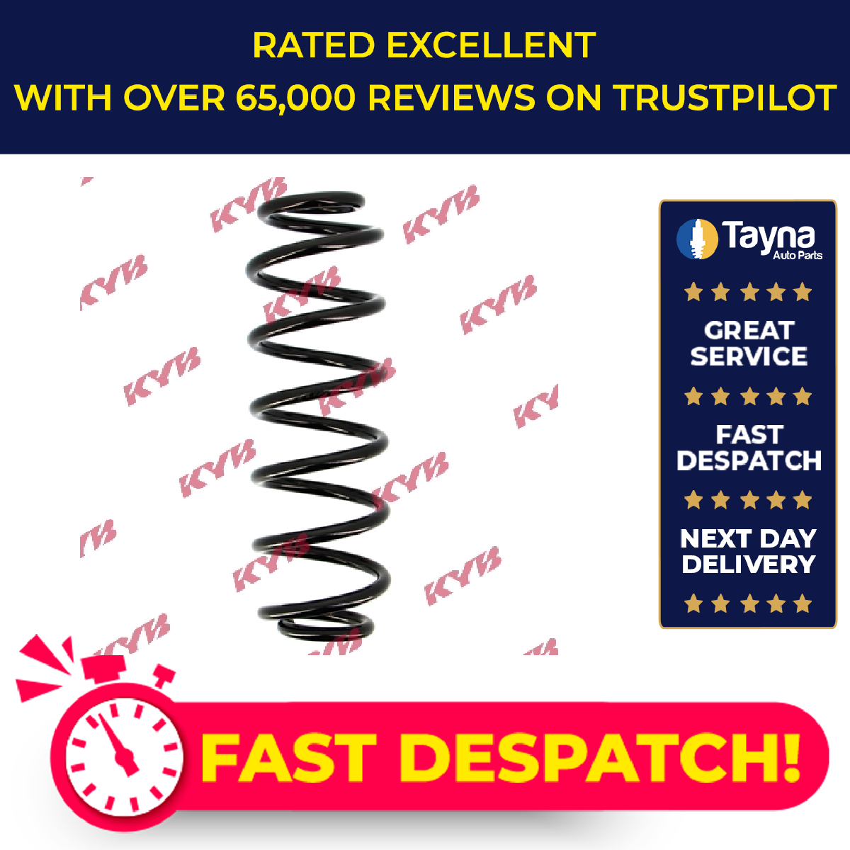2x Coil Springs (Pair Set) fits VW JETTA Mk4 1.2 Rear 10 to 17 ...