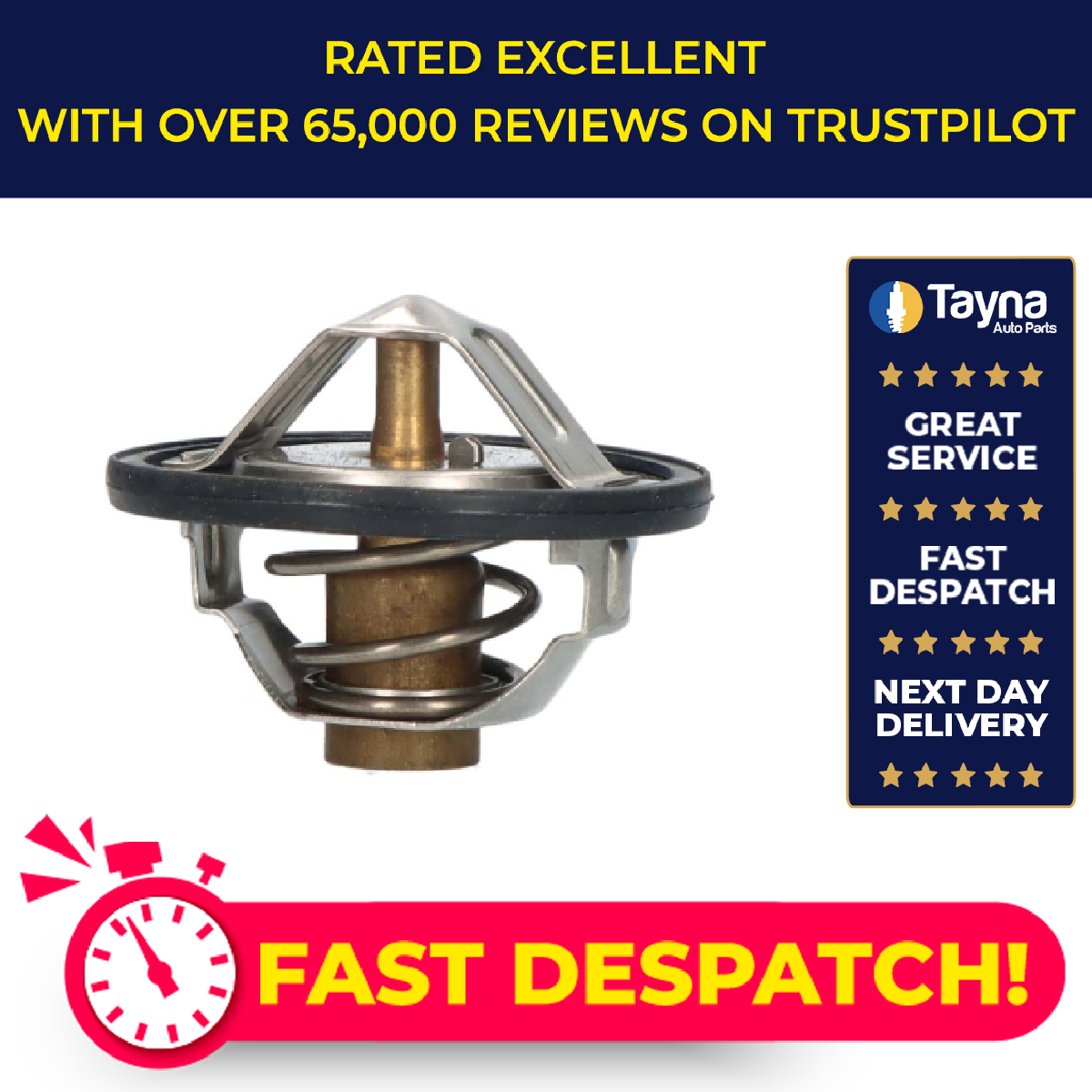 COOLANT THERMOSTAT FITS AUDI A4 B8 2.0D 07 to 15 Apec Genuine Quality ...