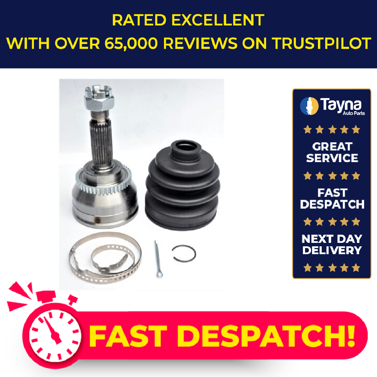 CV Joint fits HYUNDAI MATRIX FC 1.5D Front Outer 01 to 10 C.V ...