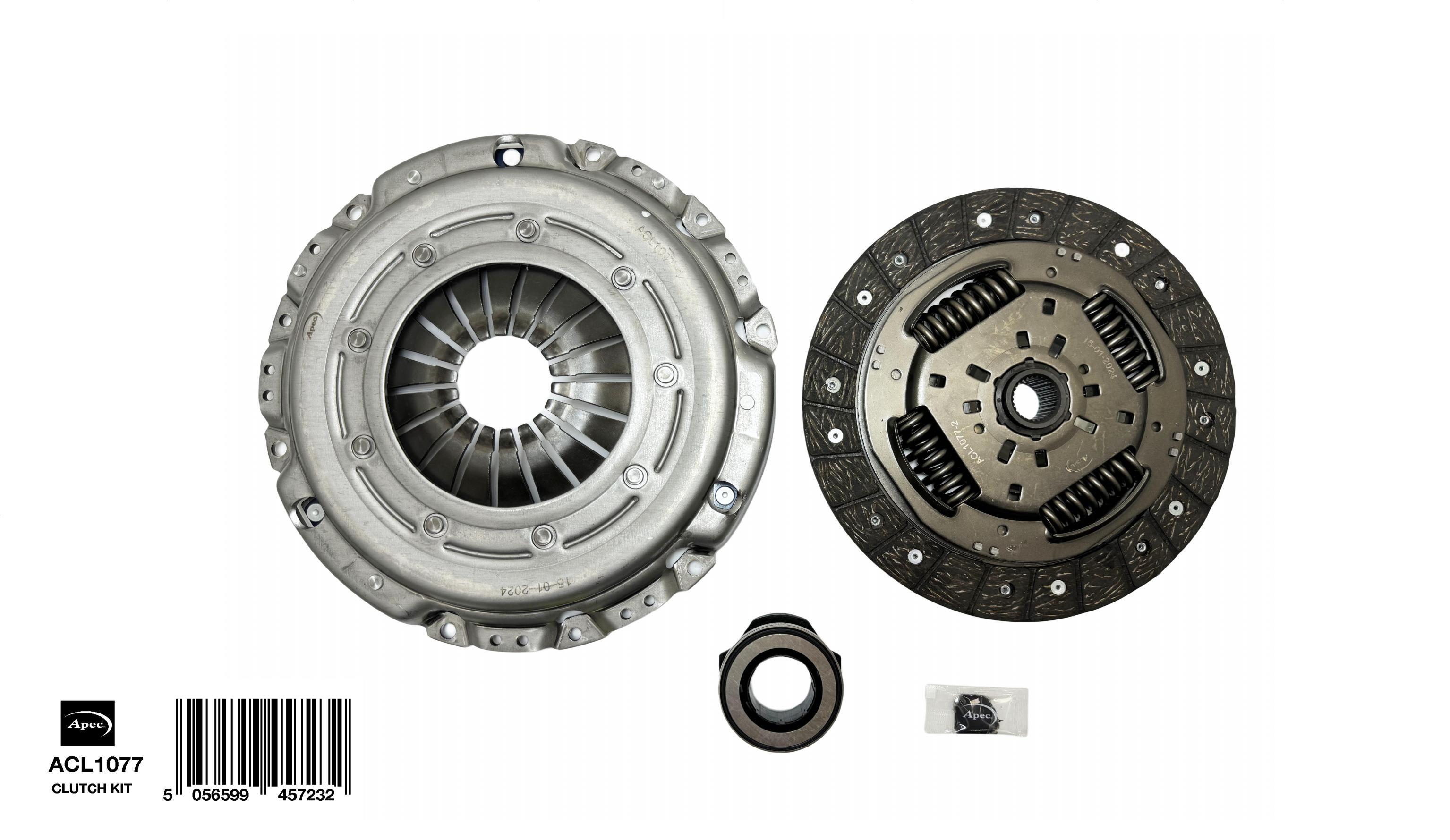 Clutch Kit fits SKODA ROOMSTER 5J 1.2D 10 to 15 230mm 02A141165B ...