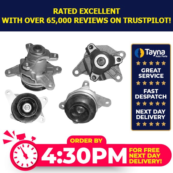 Water Pump fits OPEL VIVARO B 1.6D 14 to 19 Coolant 4423053 95517866 ...