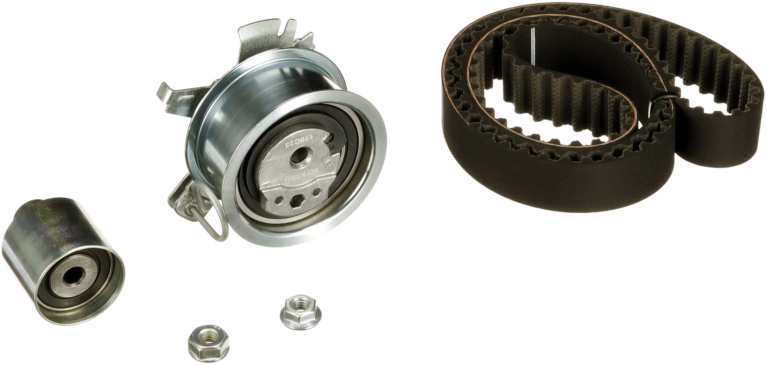 TIMING BELT KIT fits VW POLO 9N, MK4 1.4D 1.9D 01 to 09 Set Gates ...