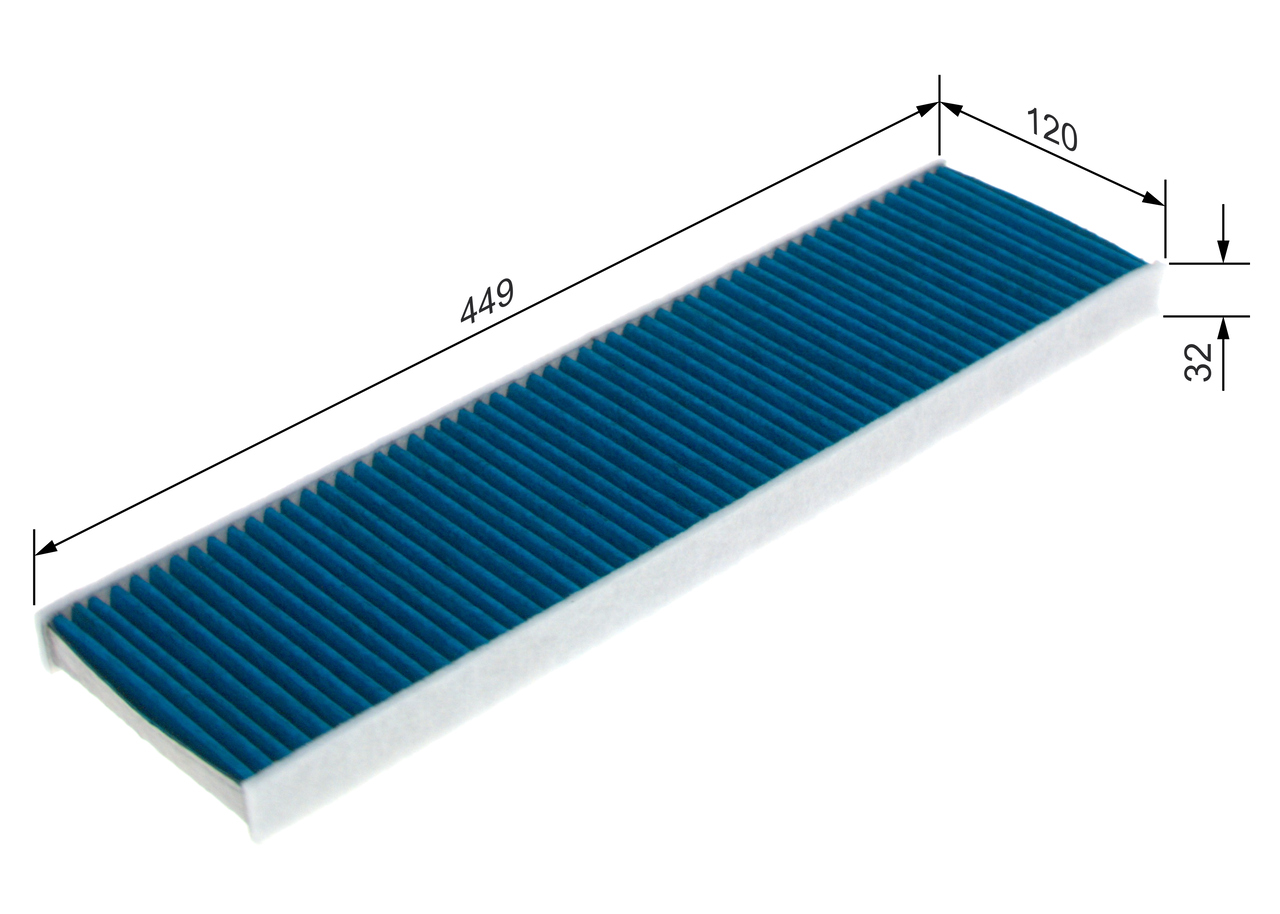 Pollen / Cabin Filter fits MINI ONE R56 1.4 1.6 1.6D 06 to 13 Genuine ...