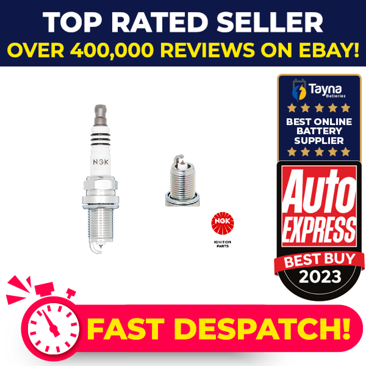 Spark Plugs Set 4x fits HYUNDAI ACCENT LC, X-3 1.3 1.5 94 to 06 NGK ...