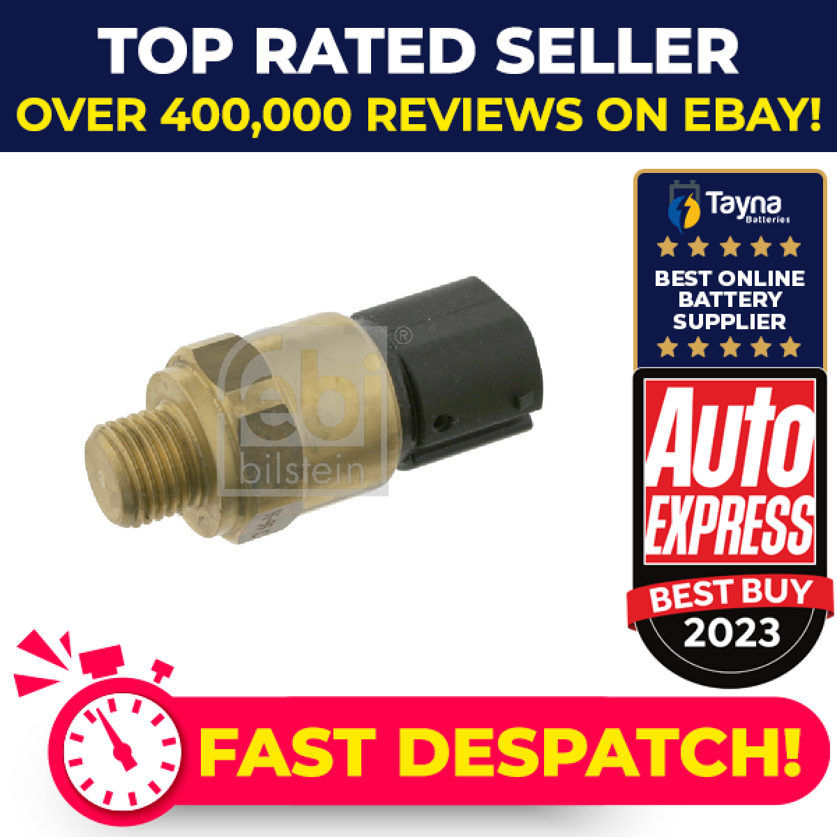 Radiator Fan Switch fits BMW 730 E32 3.0 85 to 94 61311378073 Febi ...
