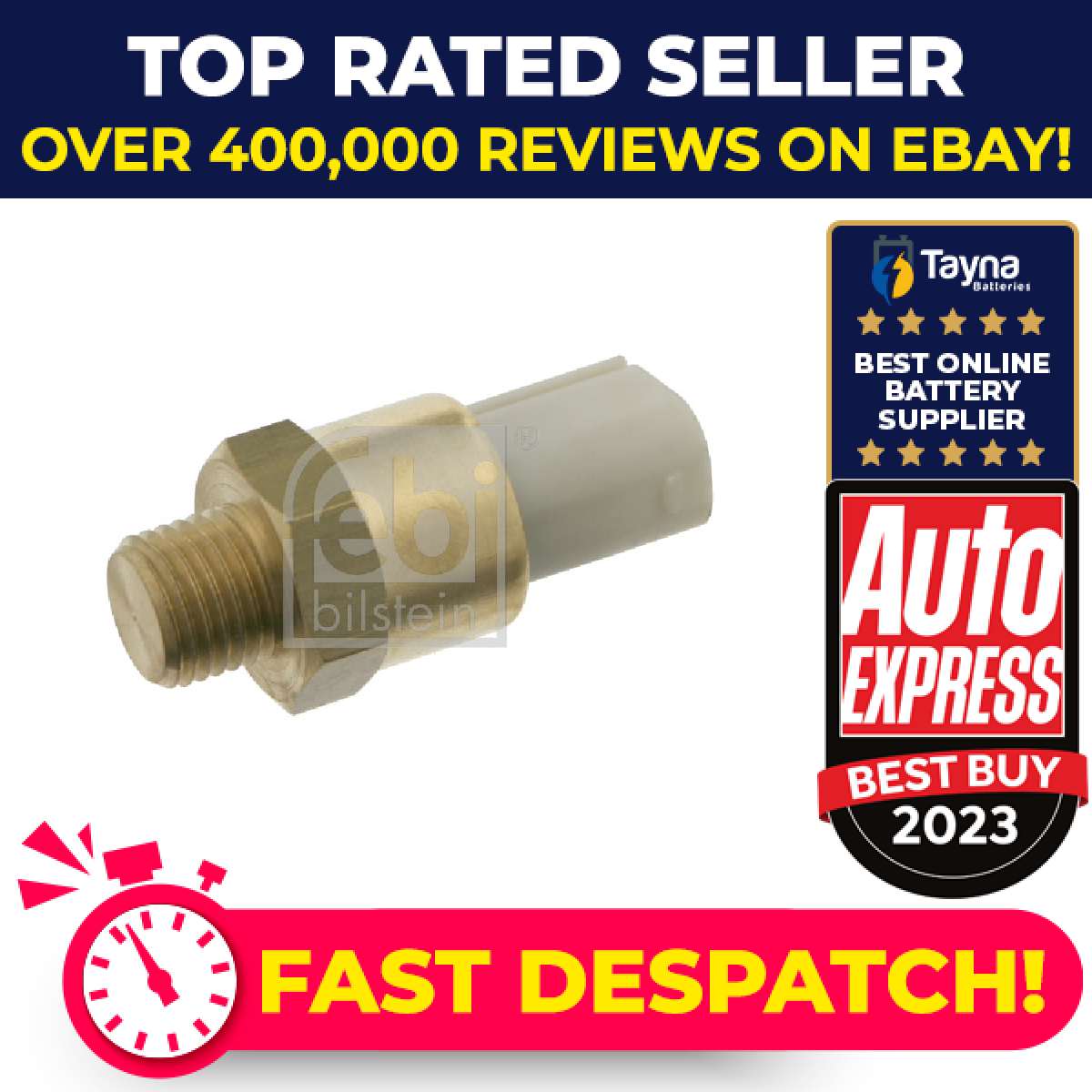 Radiator Fan Switch fits BMW 318 E36 1.8 90 to 99 61318363677 Febi ...