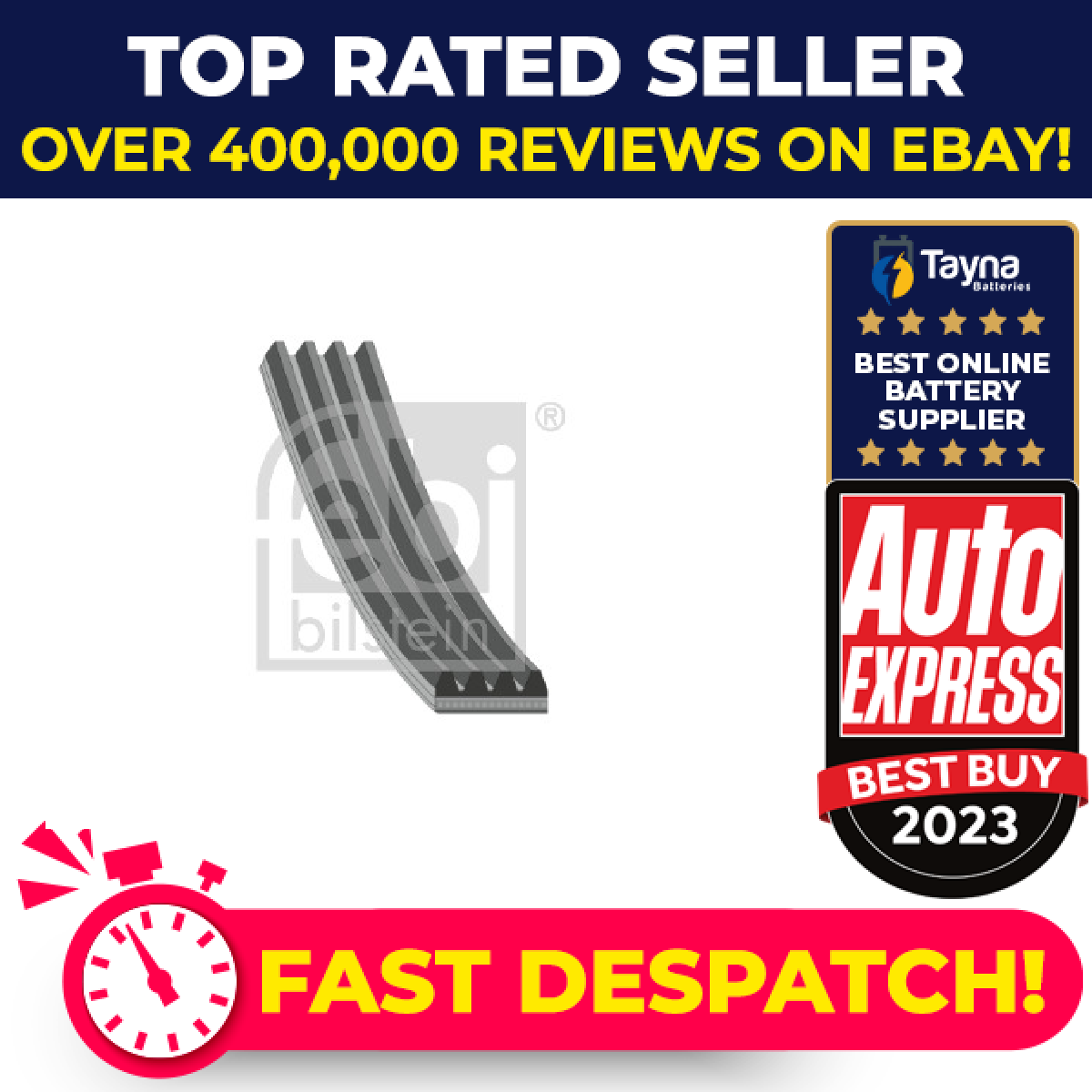 4 Rib Multi V Drive Belt fits FIAT DUCATO 244, 250 2.3D 2001 on ...